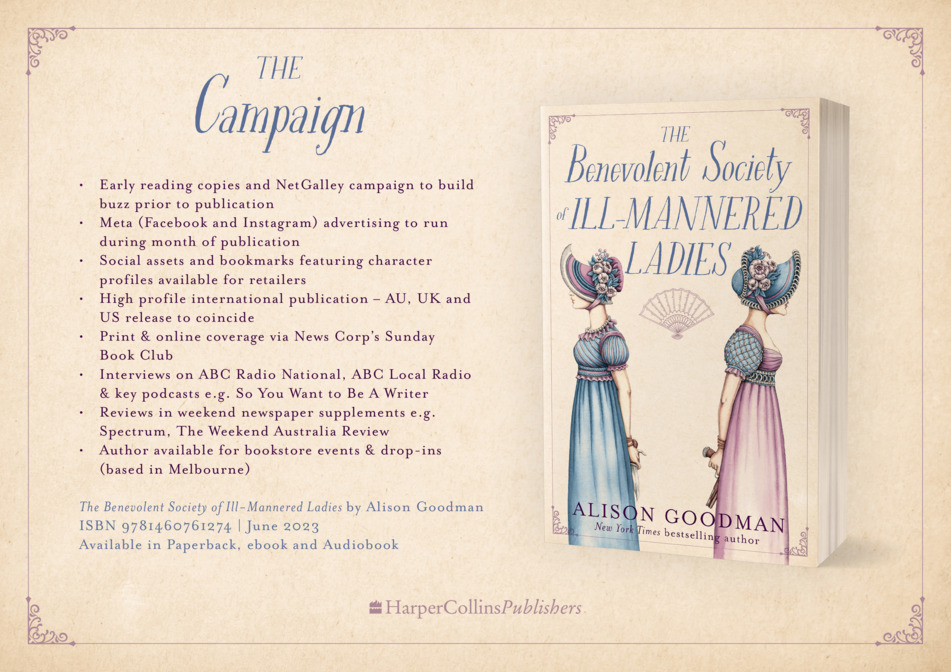 The Benevolent Society Of Ill-mannered Ladies | Angus & Robertson