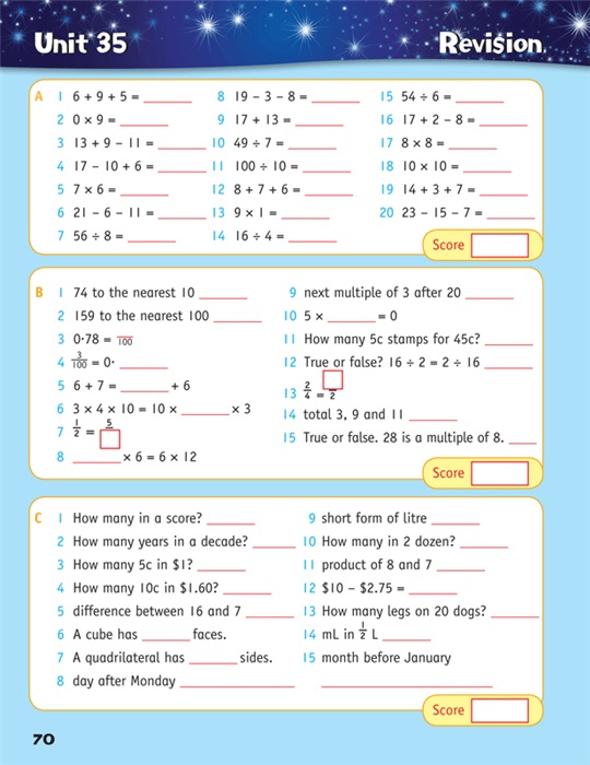 Targeting Mental Maths Year 3 | Angus & Robertson